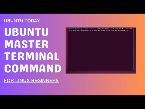 Ubuntu Master Terminal Update Command