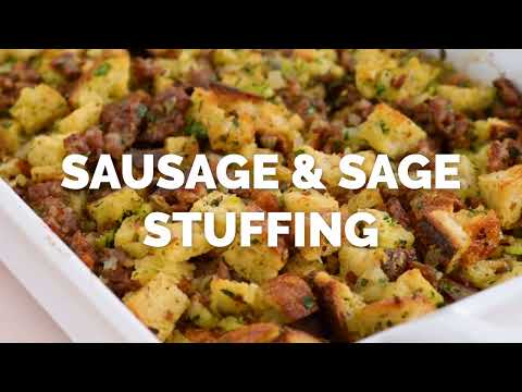 Sausage and Sage Stuffing | The Defined Dish