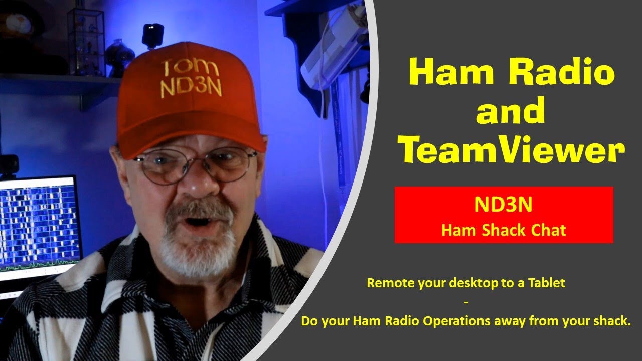 Using TeamViewer to remote your Ham Radio Ops