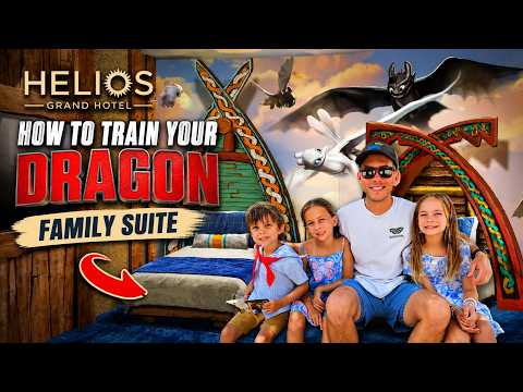 Helios Grand Hotel How to Train Your Dragon Family Suite Tour | Epic ...