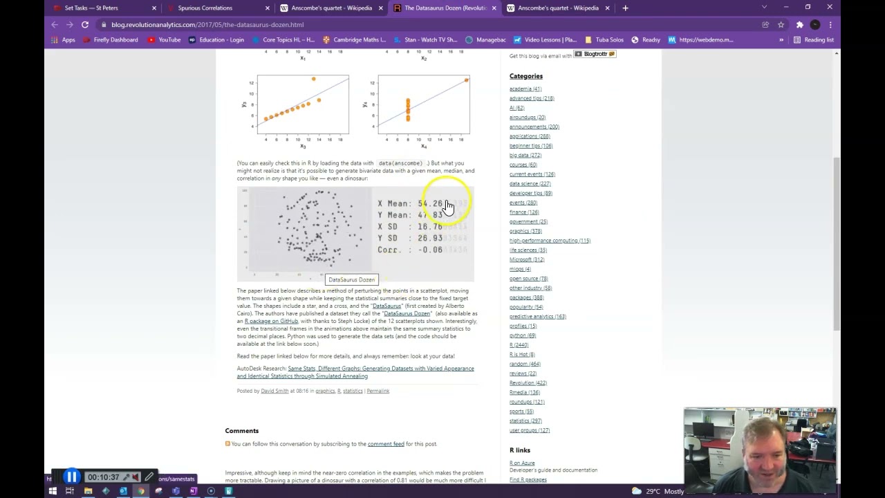 IB AA Bivariate statistics quick guide
