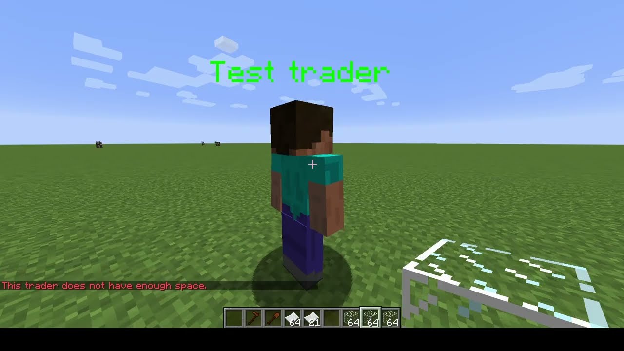 CustomNPCs Script: Stocked Trader