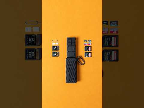 Don't let your memory cards and data cables mess on the table. Card reader case save your day!