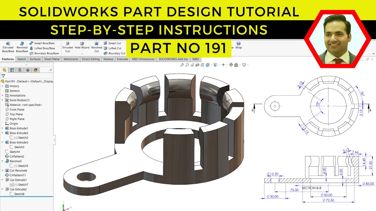 Advanced SolidWorks Tutorial: Expert Techniques for Part Design