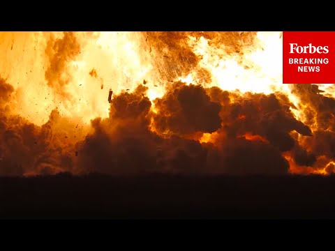 MASSIVE EXPLOSION: SpaceX Starship Explodes At Starbase Facility In Texas