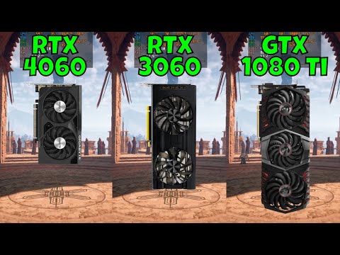 RTX 4060 vs RTX 3060 vs GTX 1080 Ti (Benchmark in 9 Games at 1440p)