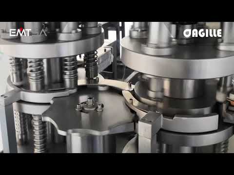 EMTSA | Máquina de corte e dobra de tampas | AGILLE CD48
