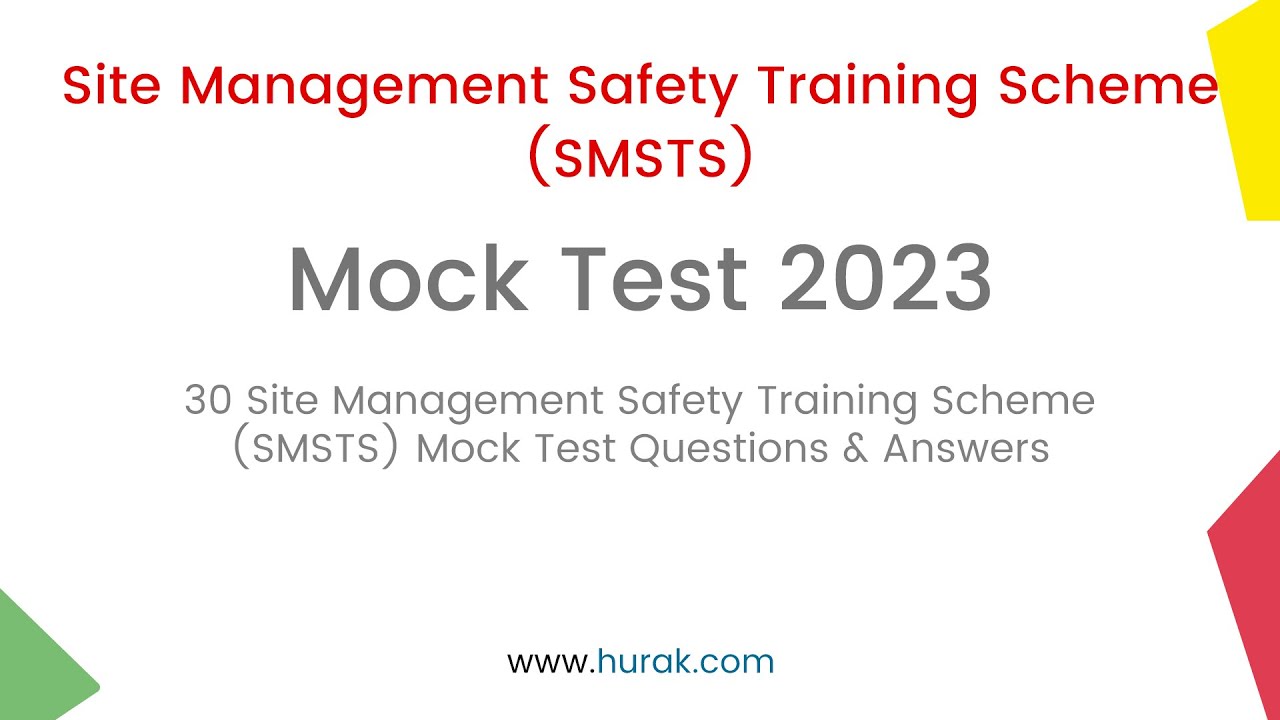 CITB SMSTS (Site Management Safety Training Scheme) | Mock Test For SMSTS Training Course | Hurak