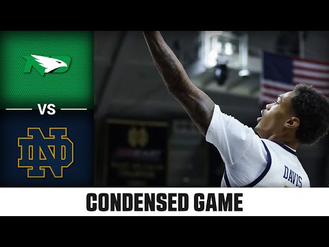 North Dakota vs. Notre Dame Condensed Game | 2024-25 ACC Men’s Basketball