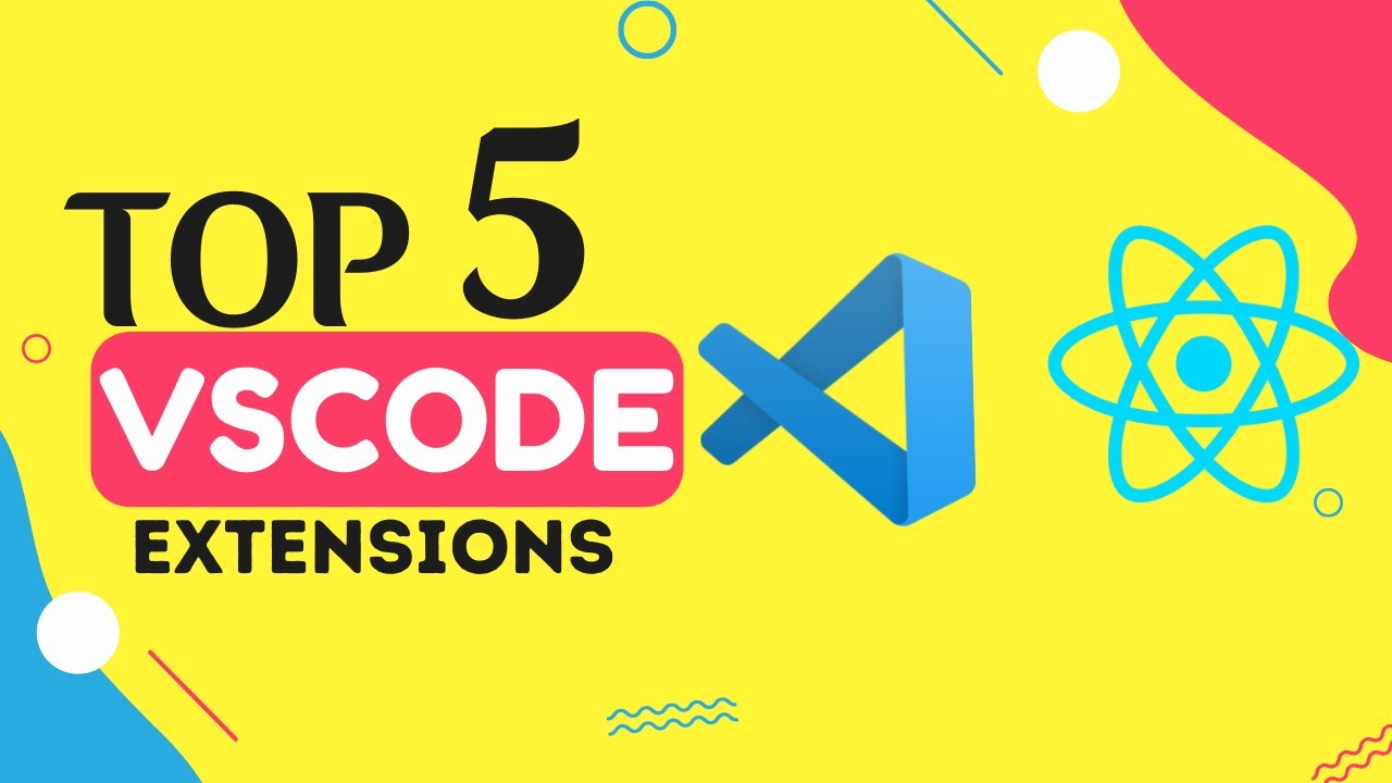 Top 5 must-have VSCode extensions for React developers! #Shorts