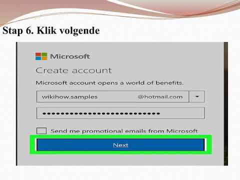 Hoe maak ik een nieuw Hotmail-account?
