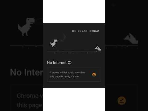 When No Internet i in your mobile part 1 ๐ญ | Google Dino game | #shorts