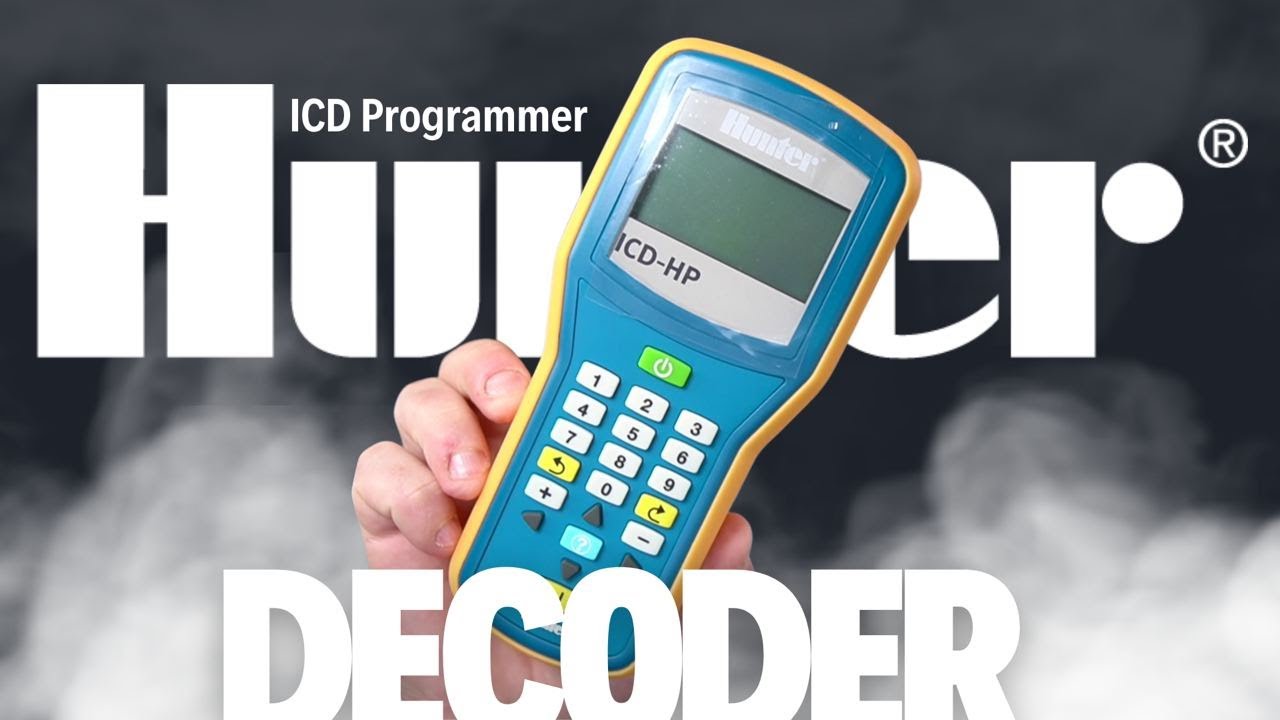 Hunter - ICDHP - Handheld Decoder Programmer - Product Overview | SprinklerSupplyStore.com