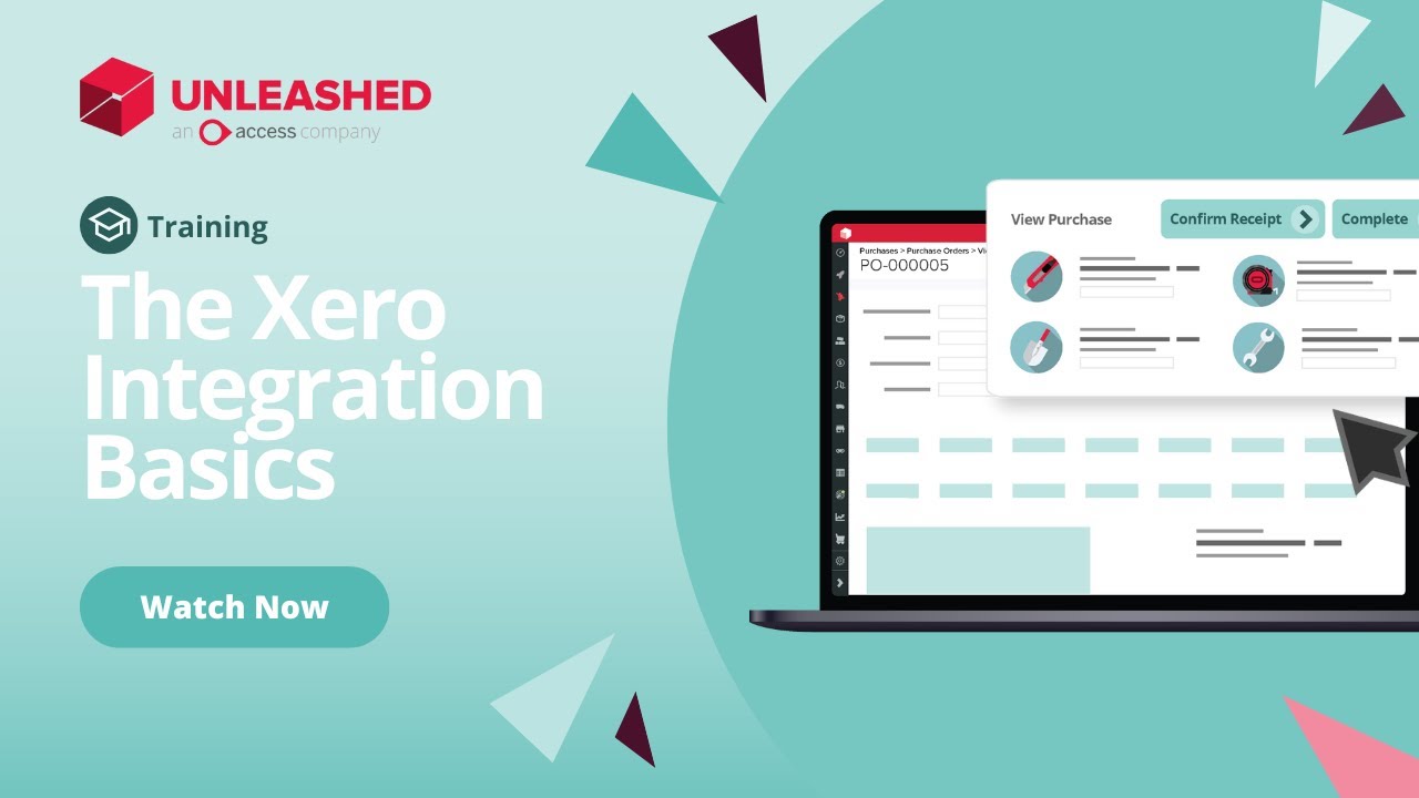 The Xero Integration Basics | Unleashed Inventory Management Training Academy