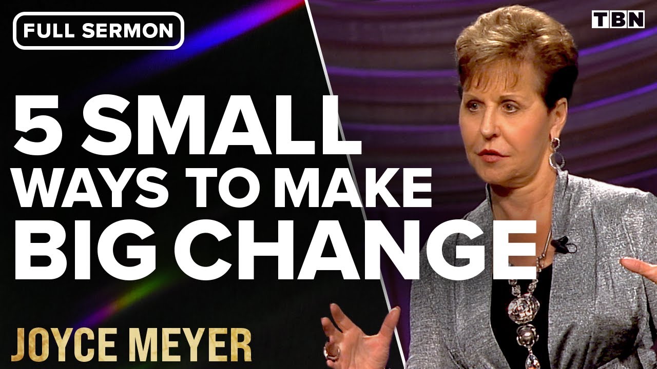 Joyce Meyer: 5 Truths That Will Set You Free! (Full Sermon) | TBN
