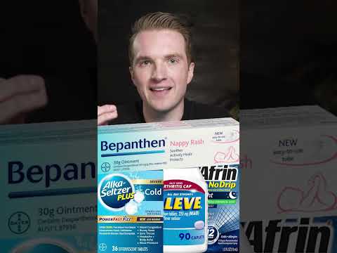 Afrin, Aleve, and Aspirin Are All Owned By The Same Company: Bayer?