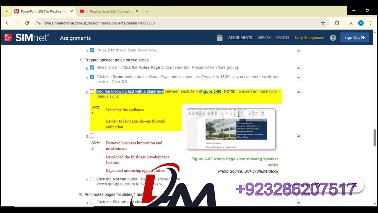 PowerPoint 2021 In Practice  - Ch 3 Independent Project 3-1|SIMnet Assignment| PowerPoint 2021 -3-1