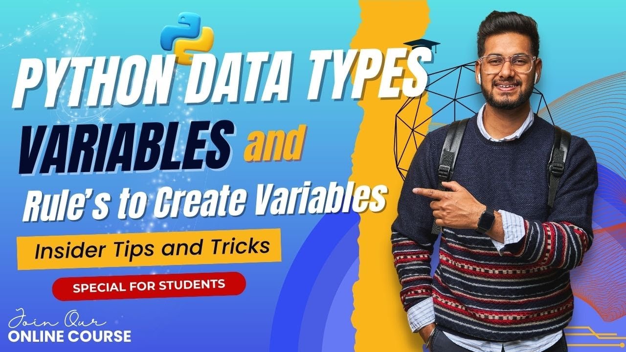 Python Data Types: A Deep Dive into Variables | Python Class | Education | Learn | Programming | Yt