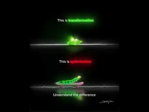 Transformation vs Optimization Key Differences Explained with Real-Life Examples