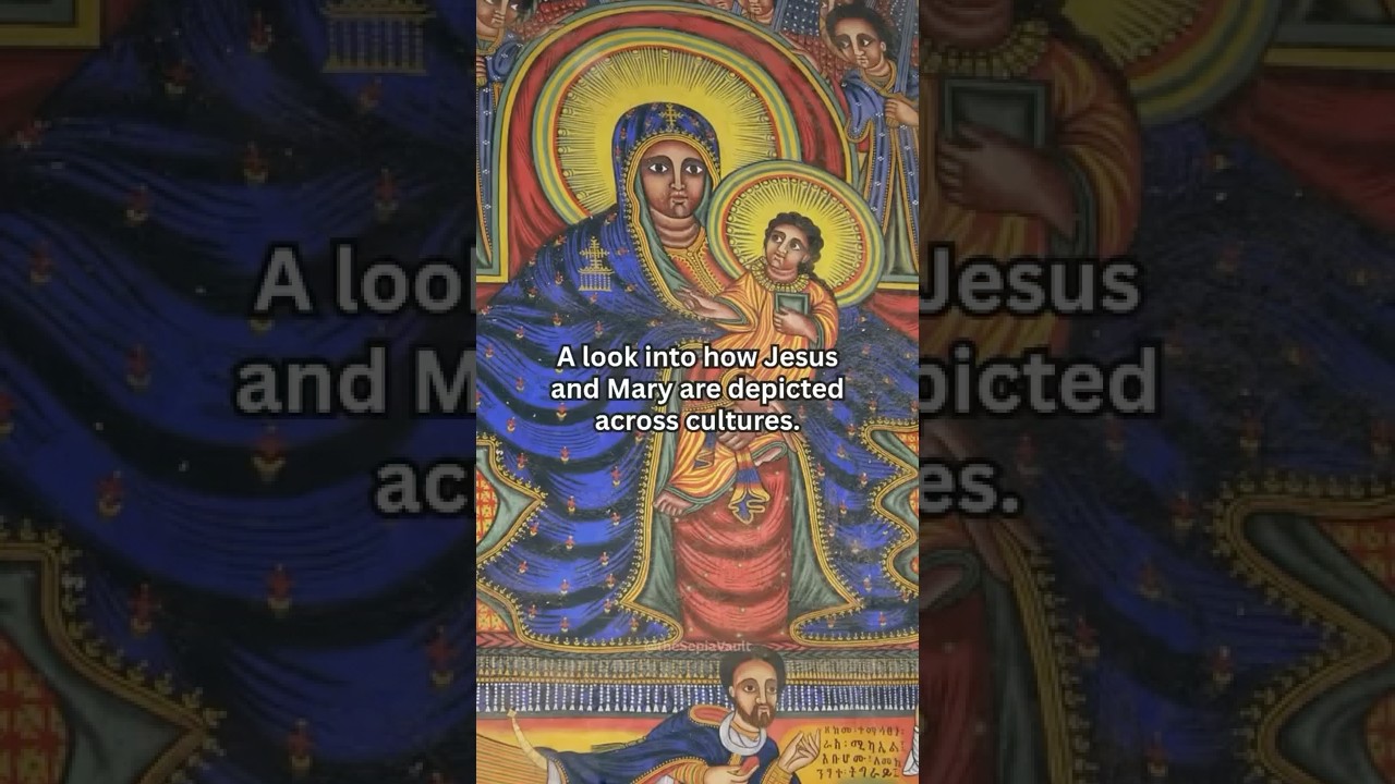 How the world sees Mary and Jesus #history #historyshorts #historyfacts #christianhistory