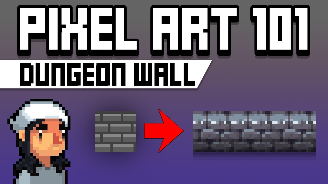 Pixel Art 101: Dungeon Wall