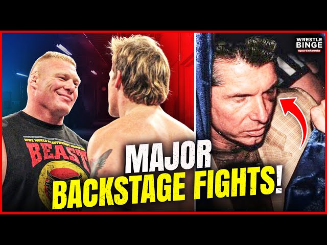 WWE: WATCH: 5 major backstage fights in pro wrestling