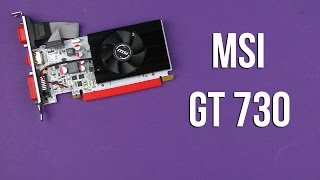 MSI GeForce GT730 N730K-1GD5LP/OCV1 купити в інтернет-магазині: ціни на відеокарта GeForce GT730 ...
