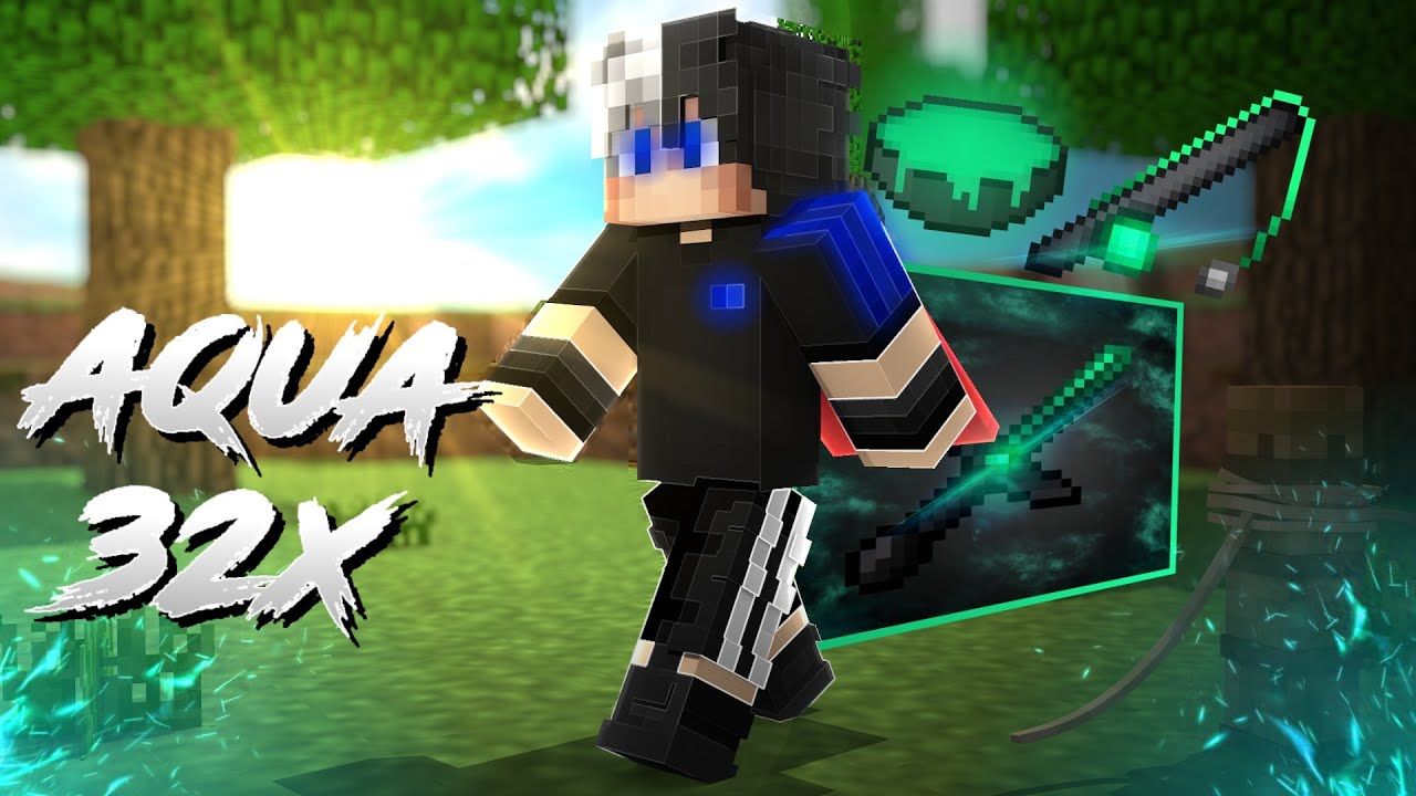 ! Aqua Minecraft Resource Pack | PvP Resource Pack