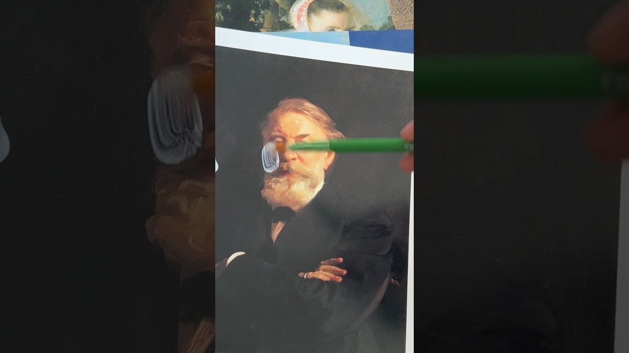 DIY faux oil paintings using thrifted art books + matte mod podge! Inexpensive art for your home 🤎