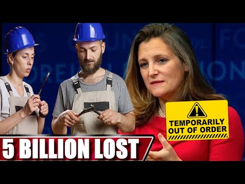 Chrystia Freeland suffers TWITCHY BREAKDOWN at live event