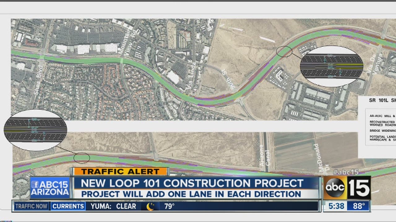 Loop 101 construction to begin