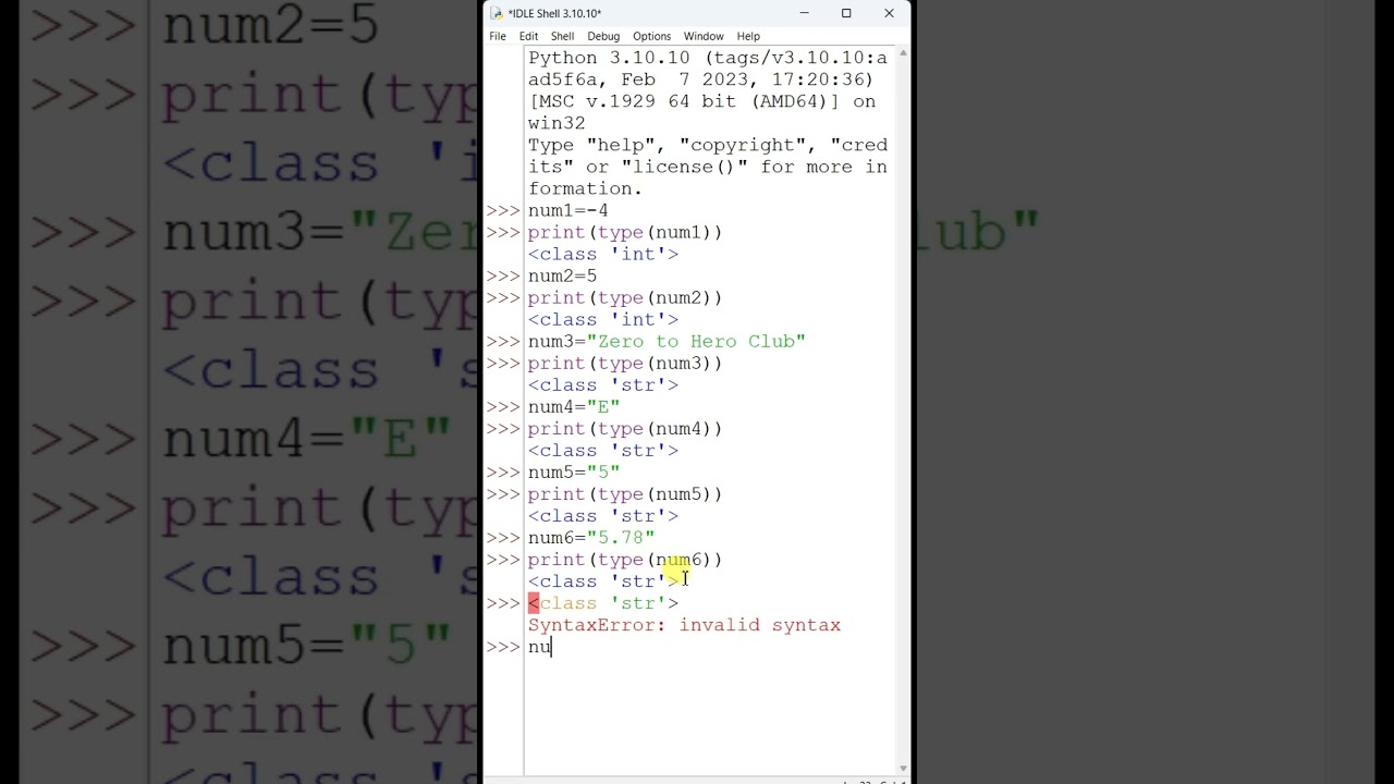 #13 - Example of Datatypes (String, Boolean & None) in Python | Python Tutorial } Praveen Kumar