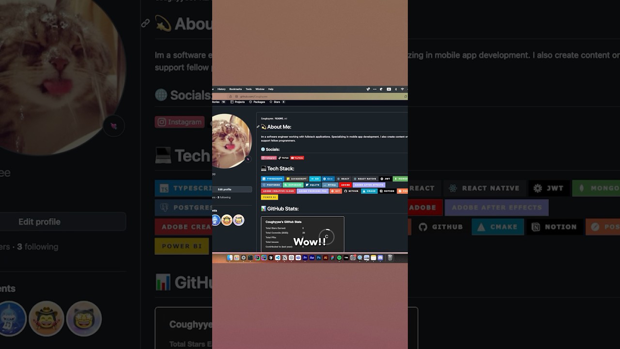 Make your GitHub profile stand out in under 5 minutes! #github #tips #softwareengineer