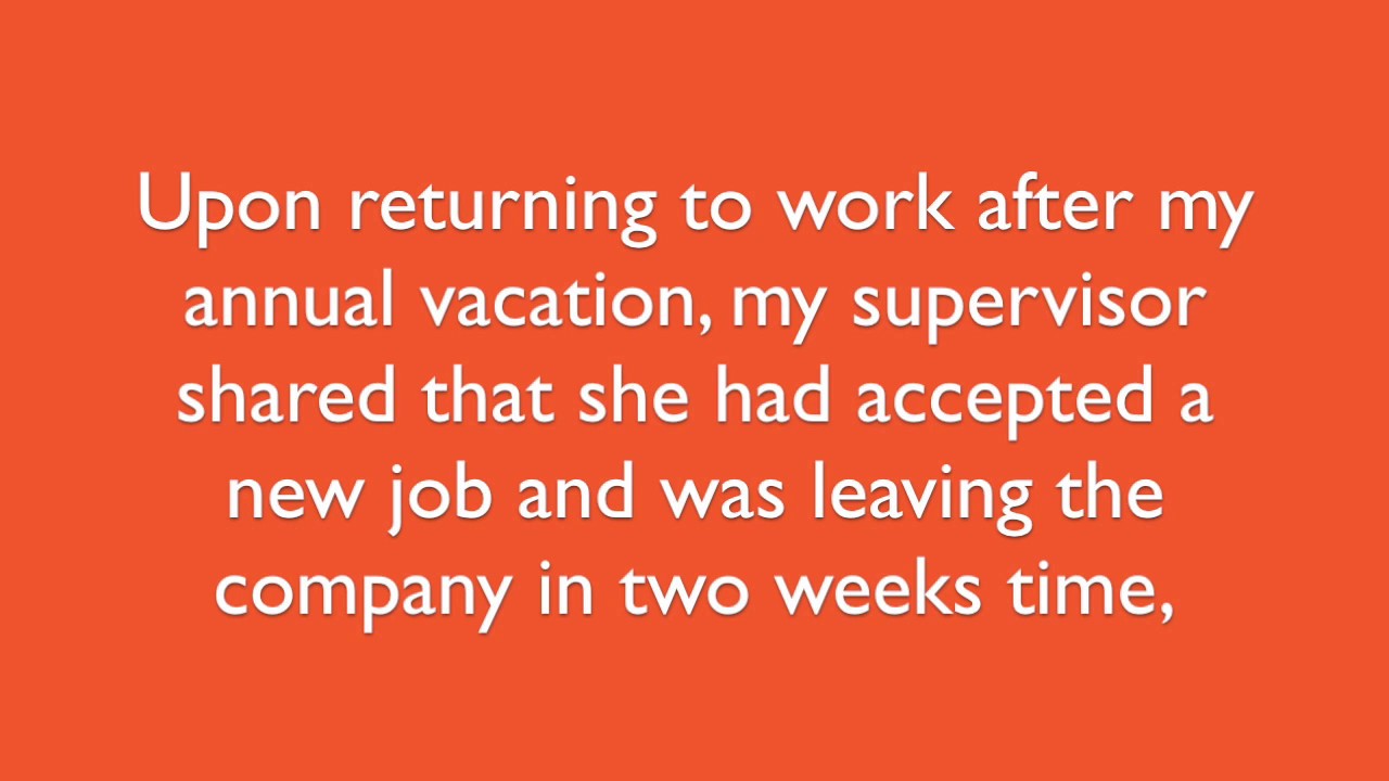 Her Story - Getting an Amazing Position