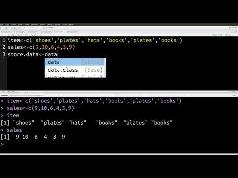 Intro to Dataframes in R VIDEO | educational research techniques