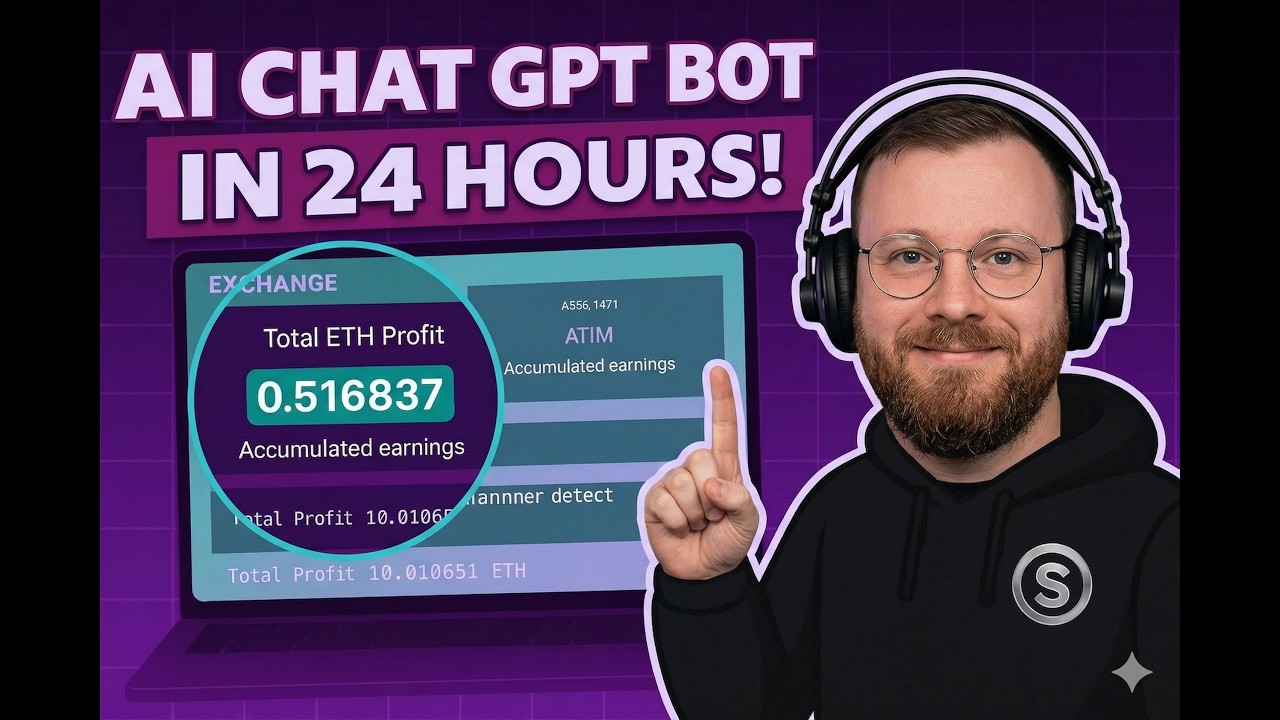 I built a Trading Bot with ChatGPT and it made 0.5 ETH/Day? Passive Income 2026