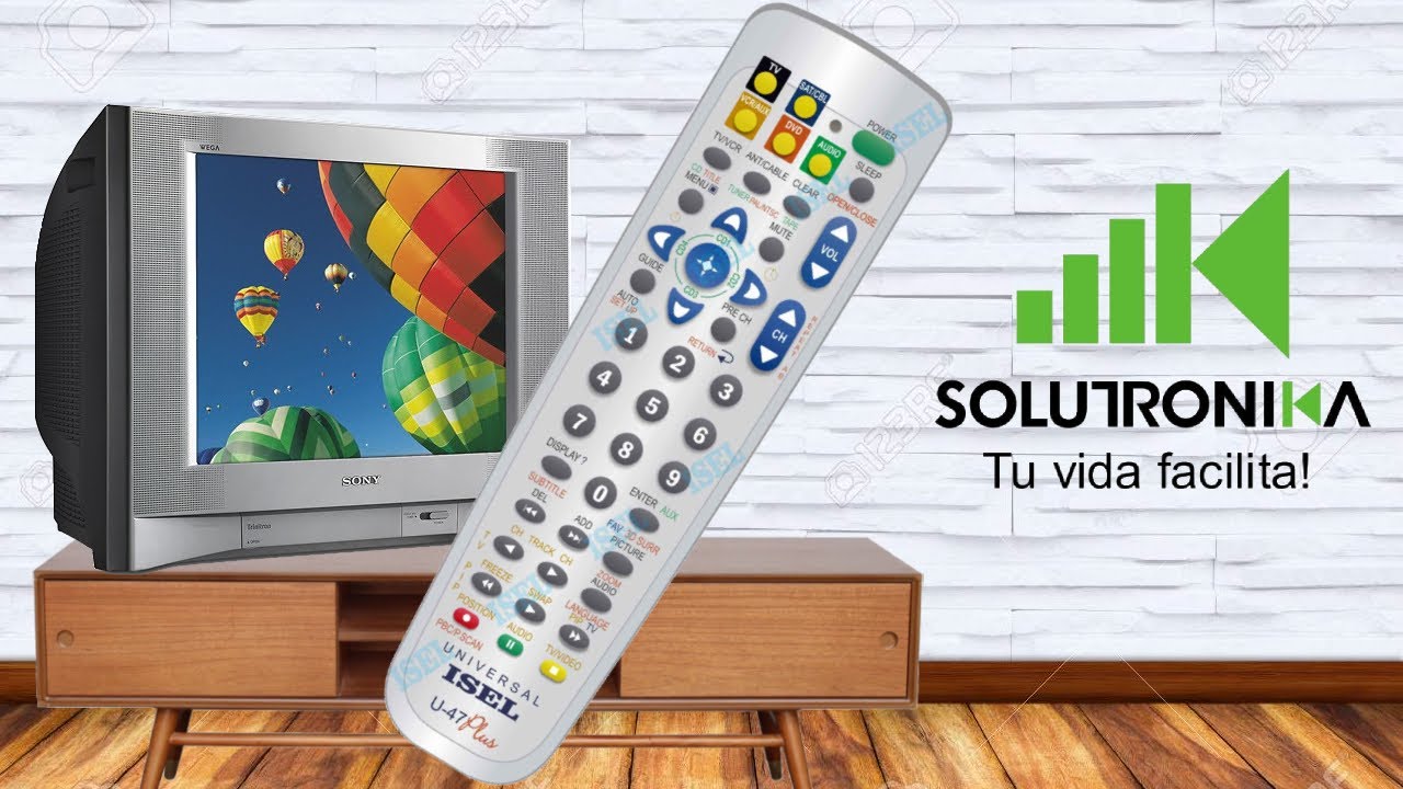 Programar control remoto universal isel u-47 sin codigo