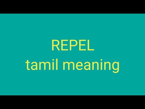 REPEL tamil meaning/sasikumar