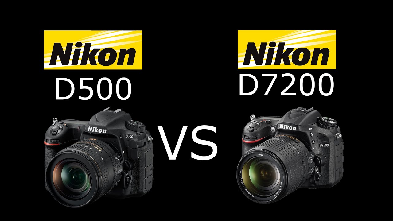 Nikon D500 vs Nikon D7200 in Spanish | VS Digital