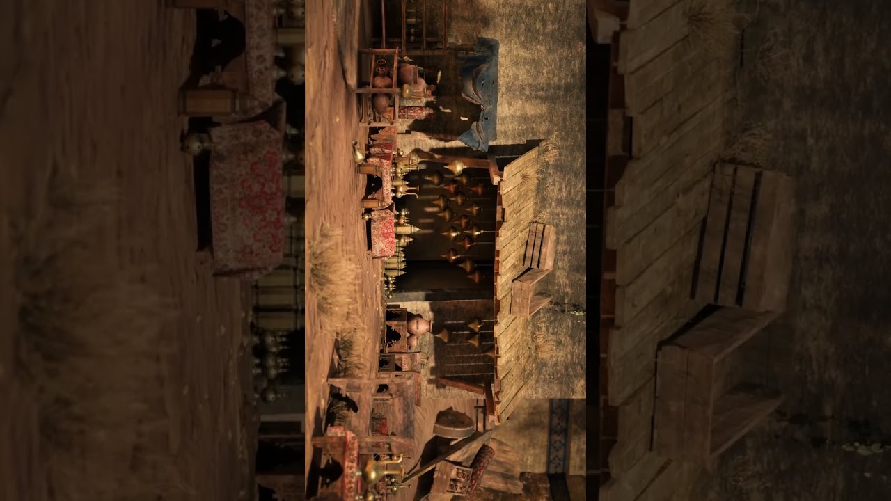 Ashes of the Bazaar - UE5 by Sarvesh Shashank Shrivastava on Artstation