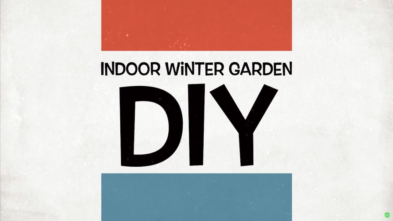 Indoor Winter Garden Conservatory DIY. Small space design. Planning a Winter Garden. [4K]