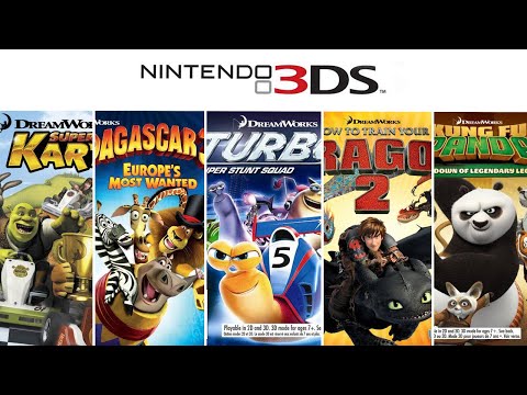 DreamWorks Animation Games for 3DS