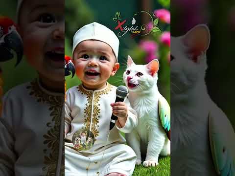 La ilaha illallah ‘ Kids Islamic video #kidsislamicvideo #kidsnaat #kidsvideo #ramadan2025 #babynaat