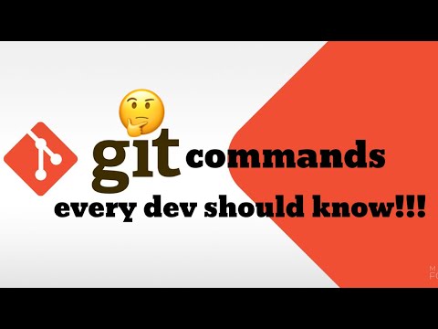 Git for Beginners/Intermediate (Commands Every DEVELOPER should know)