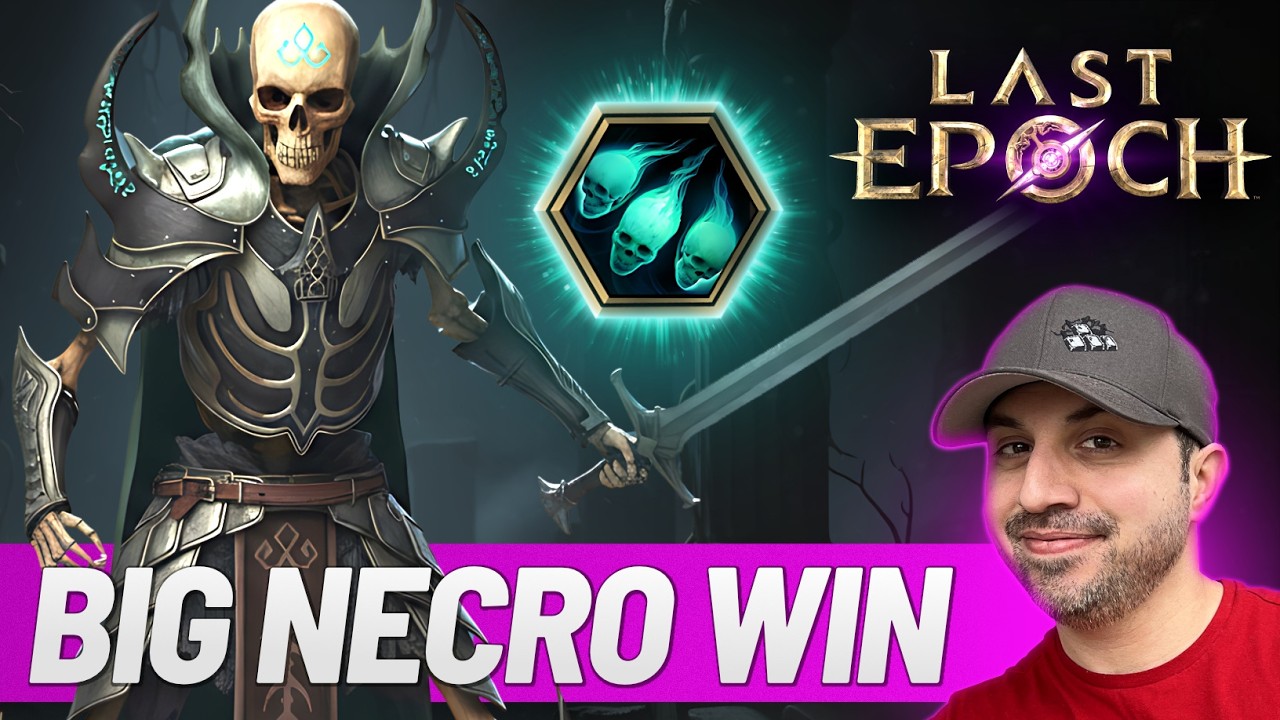 Last Epoch BIG NECRO Change For Season 4! Hungering Souls Coming To Skeleton Mage!!