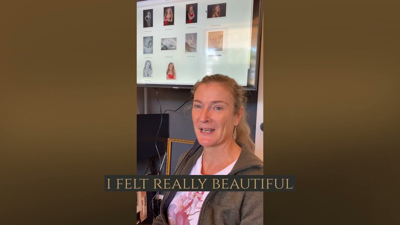 Mature Woman's Makeover Glamour Photo Shoot on the Gold Coast QLD