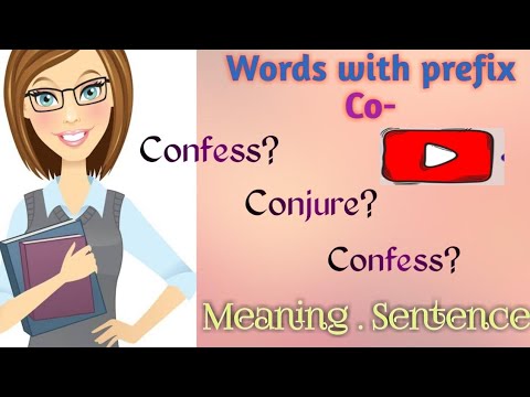 New Words with letter "C" || Words with prefix "Co-" : By D For DICTIONARY