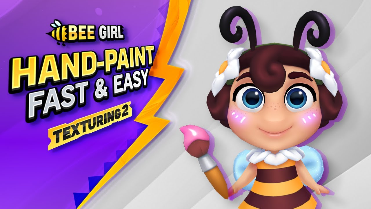 Never Struggle with Textures! -  3D Game Character Creation Tutorial - Texturing 2