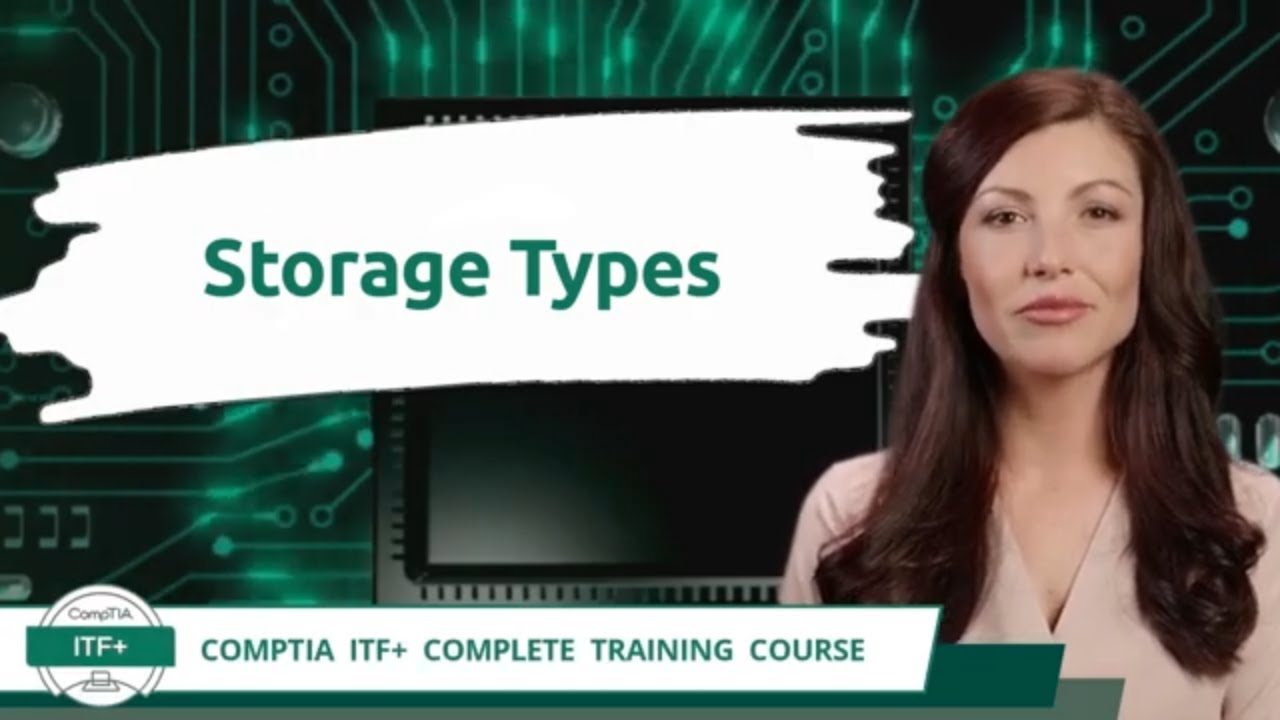 CompTIA ITF+ (FC0-U61) | Storage Types | Exam Objective 2.5 | Course Training Video