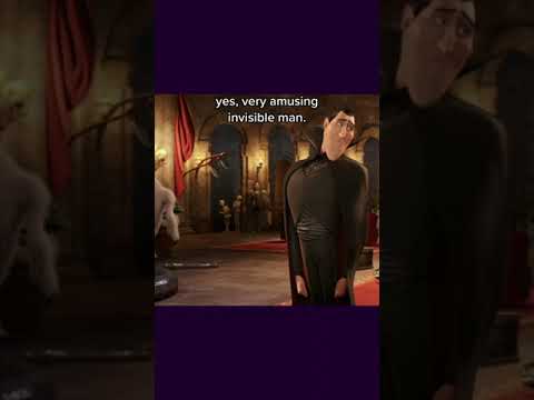 The invisible man's big reveal #hoteltransylvania #shorts